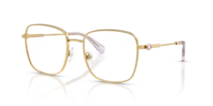 SWAROVSKI Sk1036 Eyeglasses With Embellished Temple - Or