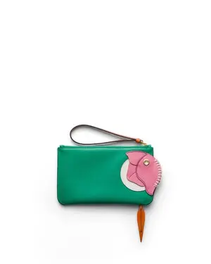 Prada Leather Zipper Pouch