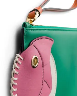 Prada Leather Zipper Pouch