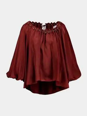 Zimmermann Scoop Neck Blouses