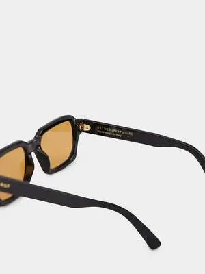 RETROSUPERFUTURE Caro Geometric Sunglasses - Orange