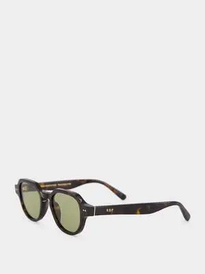 RETROSUPERFUTURE Voce 3627 Sunglasses - Brown