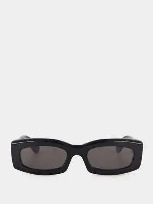 RETROSUPERFUTURE Zaga Rectangular Sunglasses - Black