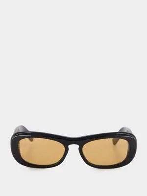RETROSUPERFUTURE Sugo Refined Oval Sunglasses - Orange