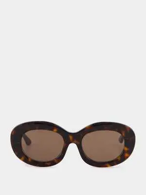 Thierry Lasry Envy Tortoiseshell Oval Sunglasses - Brown