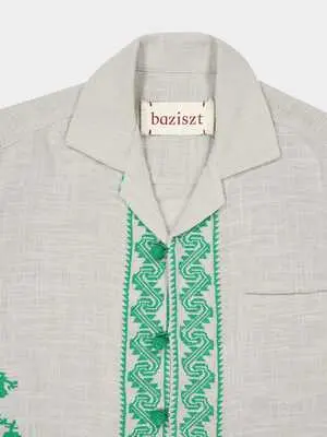 BAZISZT Tulum Emerald Shirt - Green