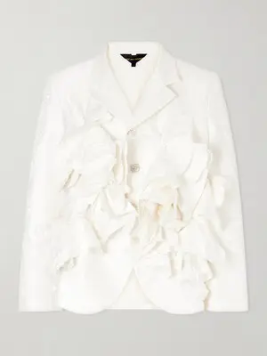 Comme Des Garcons Button Detailed Jackets For Women
