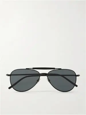 Saint Laurent Sl 864 Aviator Sunglasses - Black