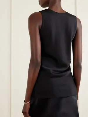 Stella McCartney Draped Satin Blouse