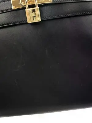 Hermès 1996 Sellier Kelly 32 Two-way Leather Handbag