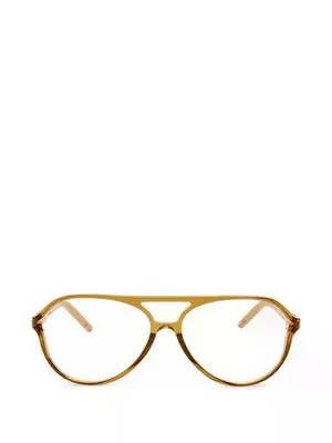 Jacquemus Geometric Frame Eyeglasses - Neutrals