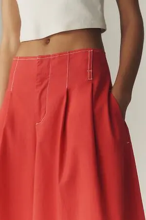 Maeve 50s Umbrella Culotte Pants