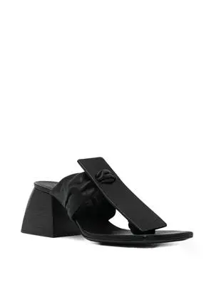 UMA WANG Knotted Square-toe Sandals
