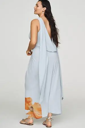 NEVER FULLY DRESSED Sophie Scarf Midi Dress