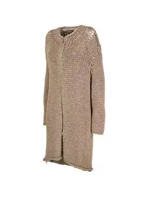 Vintage Zip-up Chunky Knit Sweater