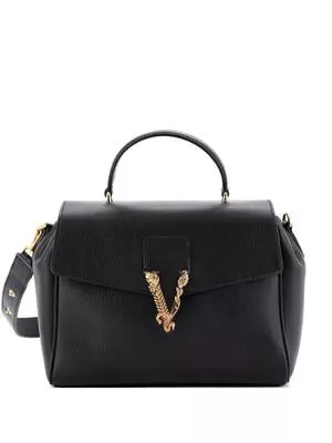 Versace Virtus Convertible Top Handle Bag