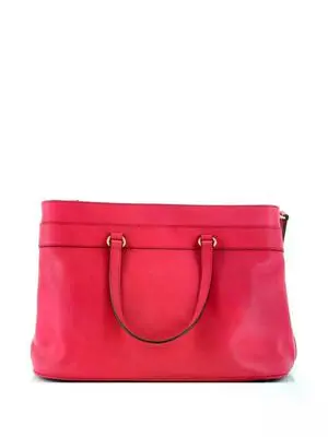 Gucci Bright Bit Convertible Leather Medium Tote Bag