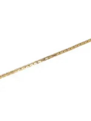 TRIFARI Tone Engraved Logo Link Necklace