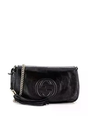 Gucci Soho Chain Patent Medium Crossbody Bag
