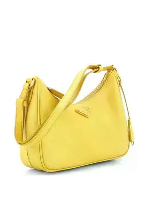 Prada Re-edition Saffiano Leather Mini Shoulder Bag