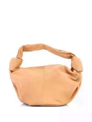 Bottega Veneta Double Knot Leather Mini Hobo Bag