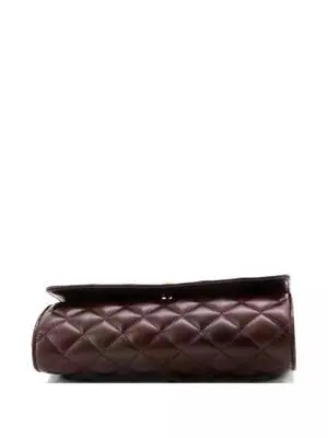Versace Icon Wallet On Chain Quilted Leather Crossbody Bag
