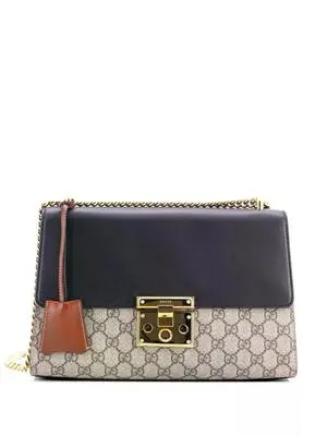 Gucci Padlock Shoulder Bag - Black