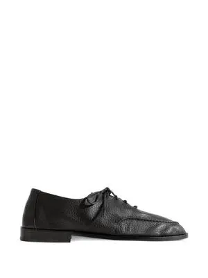 Hereu Deconstructed Lace-up Shoes - Black