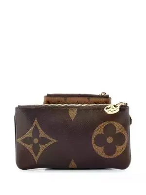 LOUIS VUITTON Trio Pouch Set Reverse Monogram Giant Clutch Bag