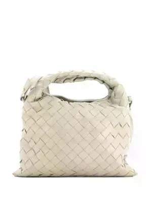 Bottega Veneta Intrecciato Nappa Mini Satchel - Green