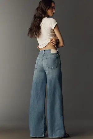 Citizens Of Humanity Lyra Long High-rise Wide-leg Jeans - Canopy