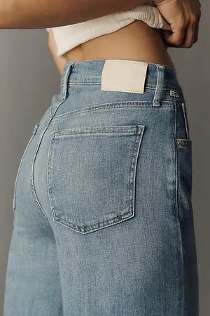 Citizens Of Humanity Lyra Long High-rise Wide-leg Jeans - Canopy