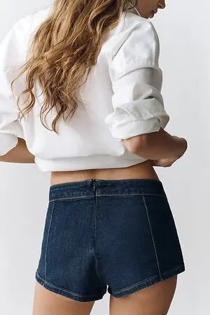 Good American Micro Denim Shorts - Indigo