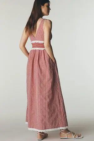 Saylor Karima V-neck Maxi Dress