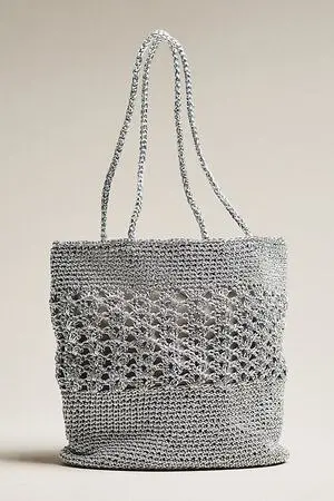 Anthropologie Silver Tone Bags For Women