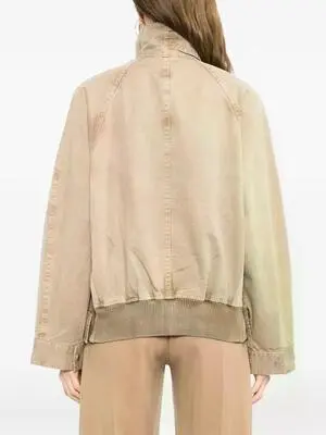Co Collection Chestnut High Neck Jacket