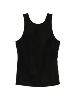 Co Collection Racer-back Tank Top - Black