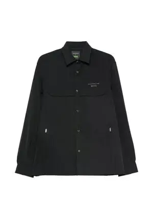BOSS X Porsche Logo-emed Shirt - Black