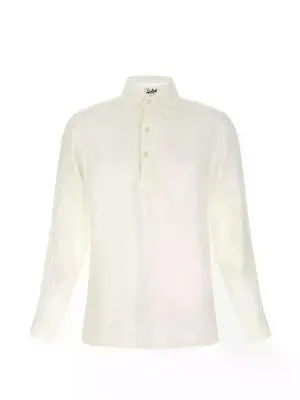 MC2 SAINT BARTH Long-sleeve Polo Shirt - Neutrals