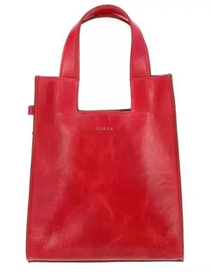Bally Logo-plaque Shoulder Bag - Red