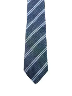Etro Jacquard Silk Tie - Blue