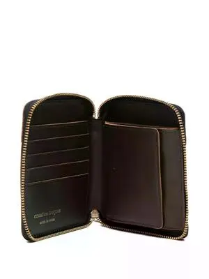 Comme Des Garçons Contrast-stitch Leather Wallet