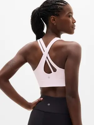 Athleta Circuit Train Sports Bra D-Dd Ballet