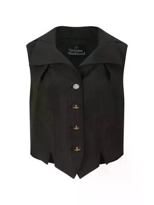 VIVIENNE WESTWOOD Sleeveless Jacket - Black