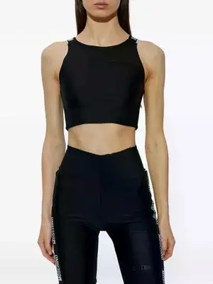 Moschino Cropped Logo Top