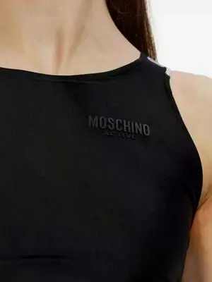 Moschino Cropped Logo Top