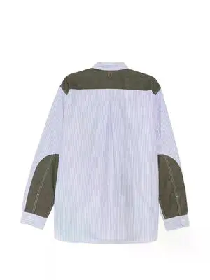 Junya Watanabe Striped Panelled Shirt