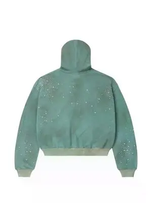 VALE FOREVER Rhinestone Embellished Hoodie