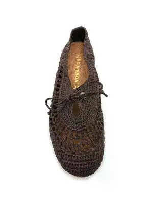 Superga Crochet-knit Lace-up Shoes