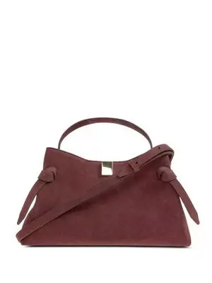 Yuzefi Gyoza Suede Tote Bag - Red